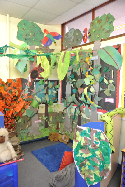 Rainforest Classroom Display Photo - SparkleBox