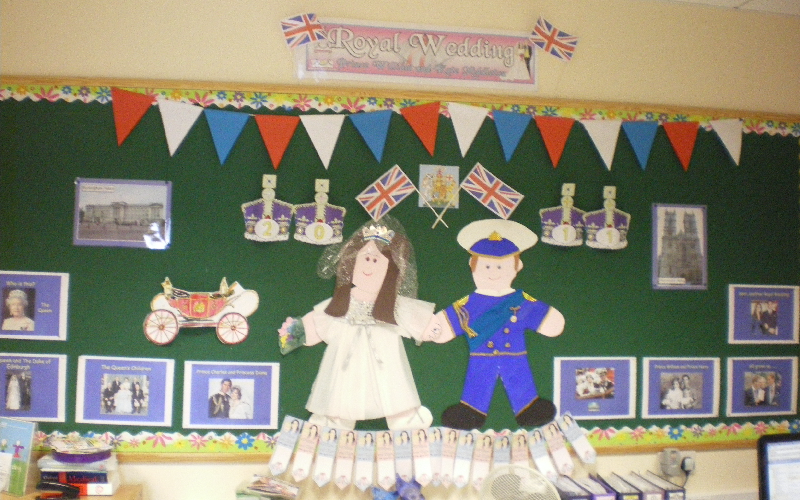 The Royal Wedding Classroom Display Photo - SparkleBox
