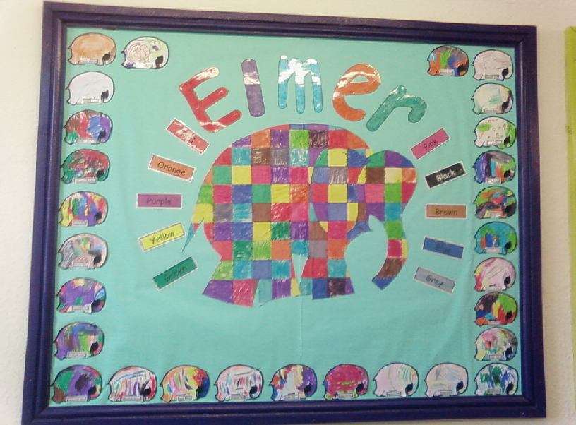 Elmer Classroom Display Photo - SparkleBox