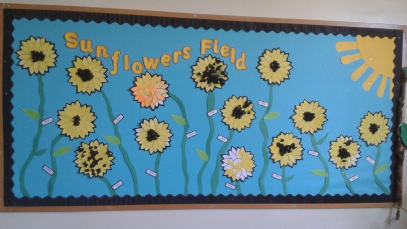 Sunflowers Classroom Display Photo - SparkleBox