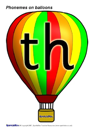Hot Air Balloon Alphabet & Phonics Printable Classroom Display ...
