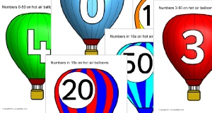 Hot Air Balloon Alphabet & Phonics Printable Classroom Display ...