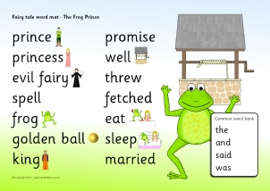 The Frog Prince Teaching Resources & Story Sack Printables - SparkleBox