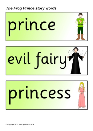 The Frog Prince Teaching Resources & Story Sack Printables - SparkleBox