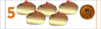 Five Currant Buns Nursery Rhyme Teaching Resources & Printables ...