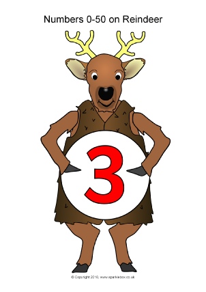 Christmas-Themed Number Classroom Display Resources - SparkleBox