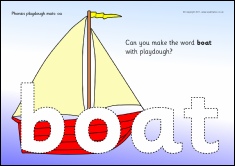 Phonics Playdough Mats Collection