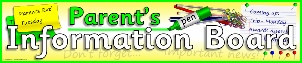 Primary School Parents Notice Board Signs, Labels and Printables ...