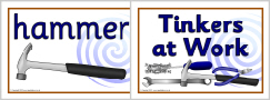 Tinkering Table Signs and Labels