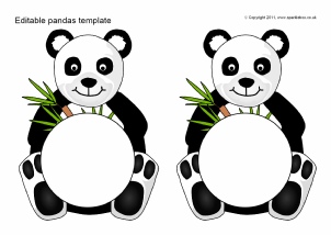 Panda-Themed Classroom Printables - SparkleBox
