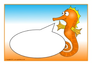 Seahorse-Themed Classroom Printables - SparkleBox