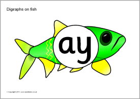 Digraph Sound Fish (SB32) - SparkleBox