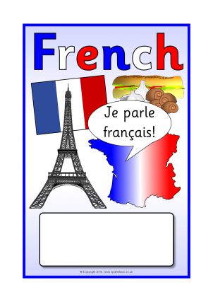 French Classroom Printables French School Vocabulary Sheets,