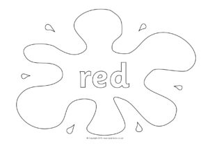 Paint Splat Colouring Sheets Coloring Pages Printable Splats Sparklebox ...