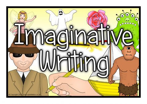 Imaginative Writing Display Poster (SB12055) - SparkleBox