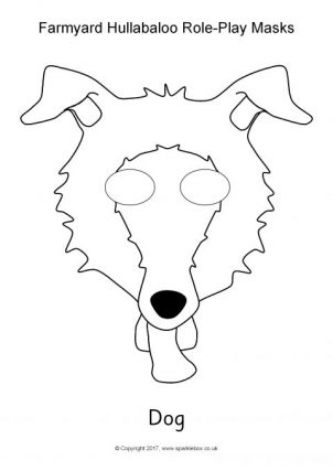 Farm Animal Masks Templates Farm Animals Mask Set – Wintercroft